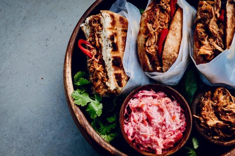 Pulled pork braai panini with coleslaw • SA Pork