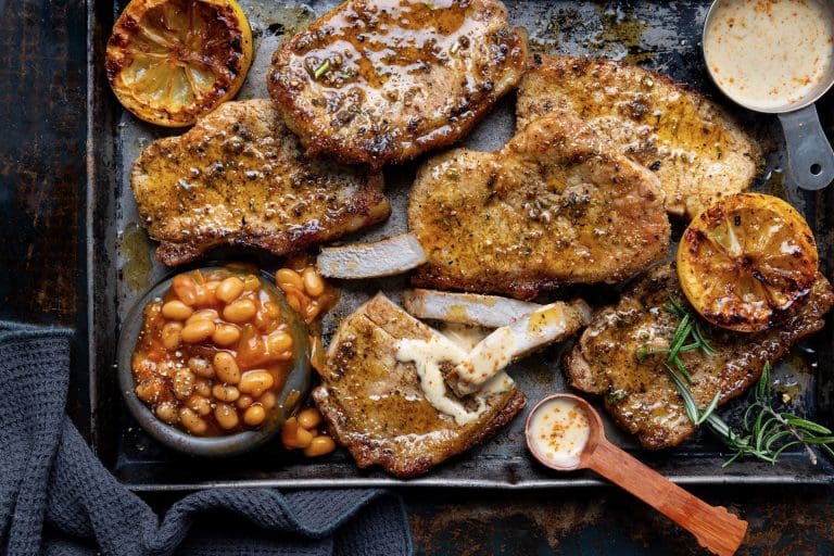 Pork chops smothered in mixed mushrooms • SA Pork