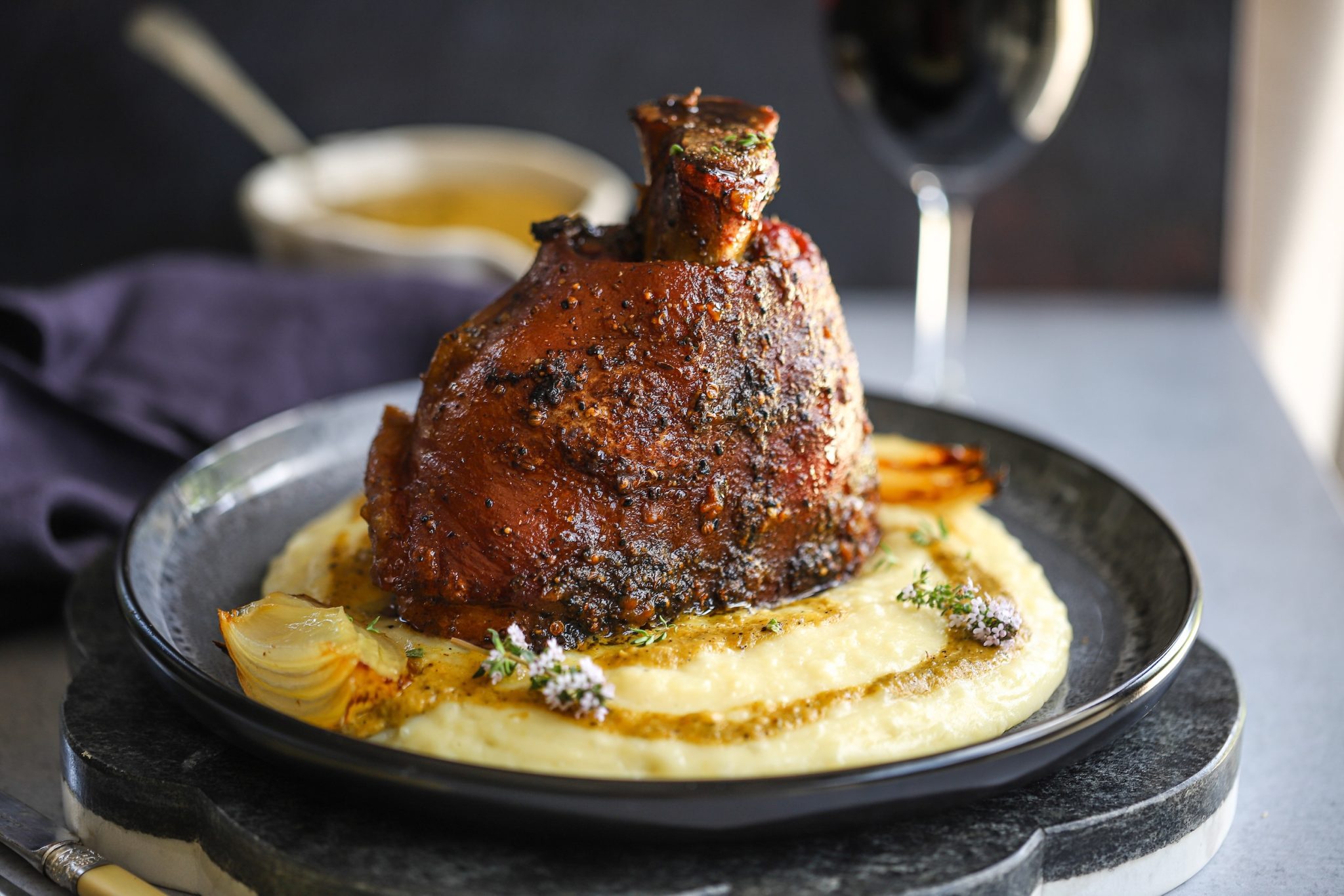 Slow-Braised Pork Shanks • SA Pork